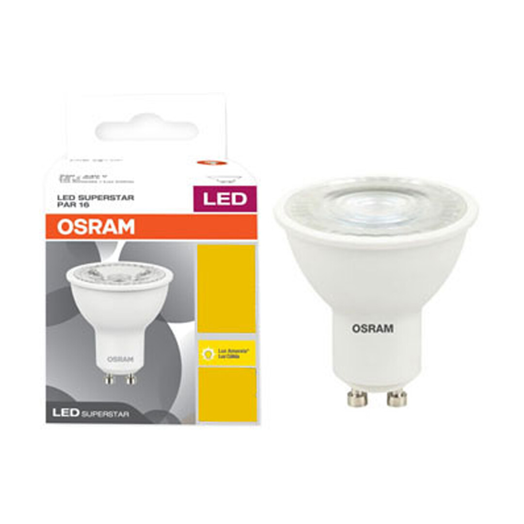 OSRAM LED SUPERSTAR PAR16 4W CALIDA | La Esperanza OSRAM LED SUPERSTAR PAR16 4W CALIDA | La Esperanza