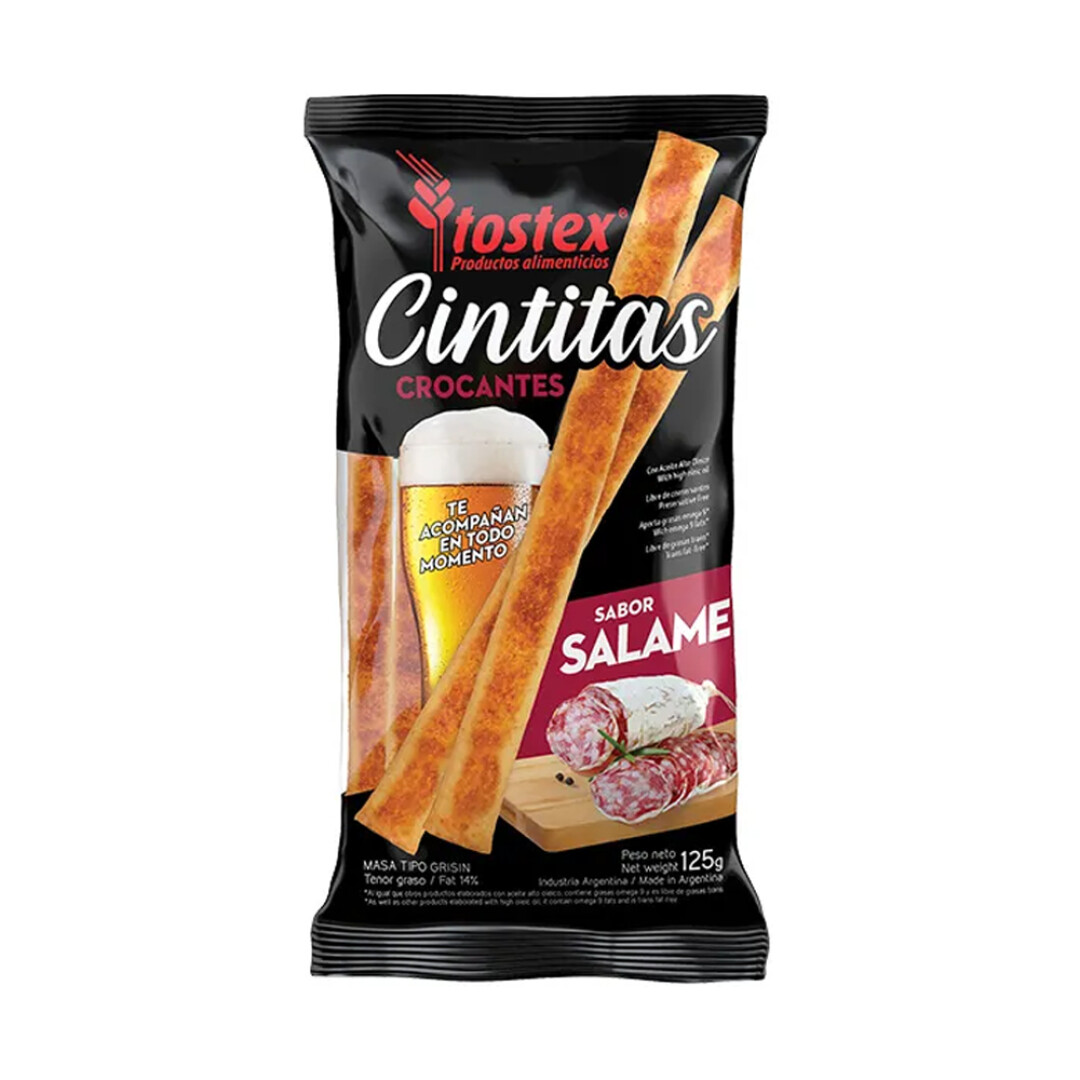 TOSTEX CINTITAS SALAME X125G | La Esperanza